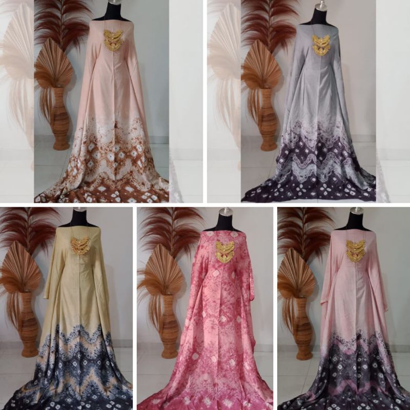 Jual Kain Jumputan Palembang Premium 3 Meteran Bahan Dasar Serat Jagung ...