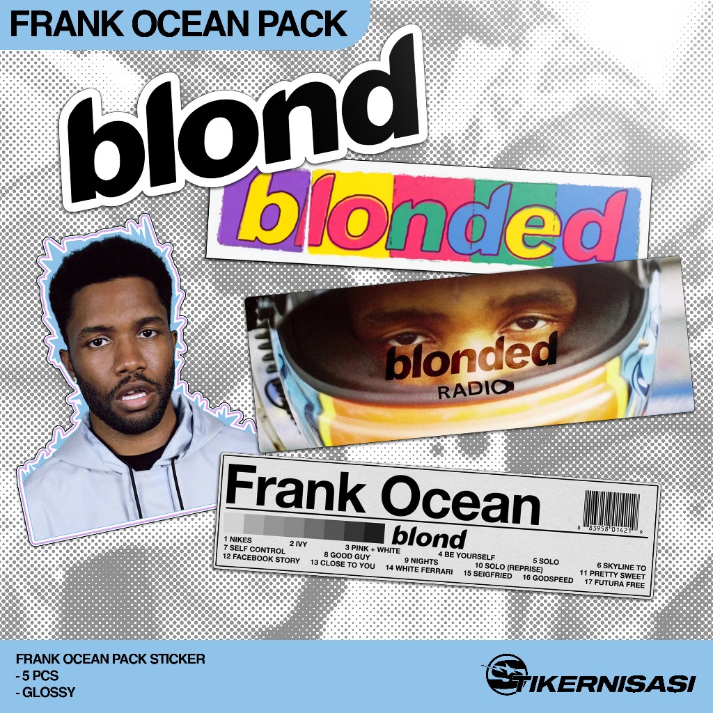 Jual Sticker Frank Ocean Blond | Shopee Indonesia