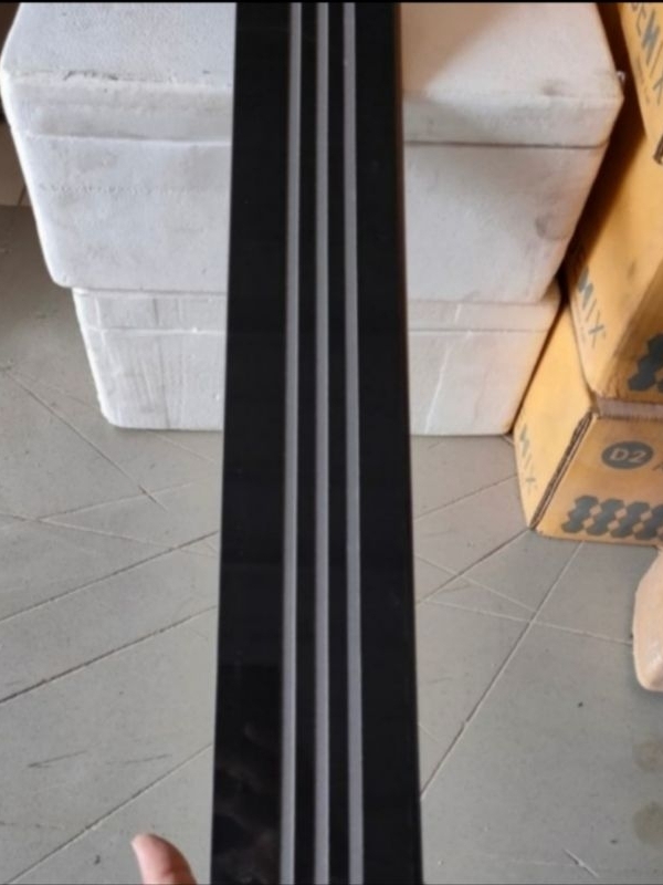 Jual Granit list plint stepnosing ukuran 10x60 pinggiran keramik hitam ...