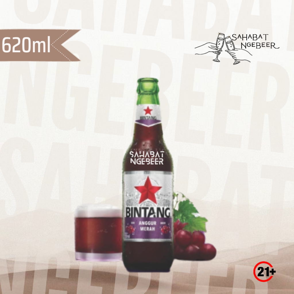 Jual Beer Bintang Anggur Merah 620Ml | Shopee Indonesia
