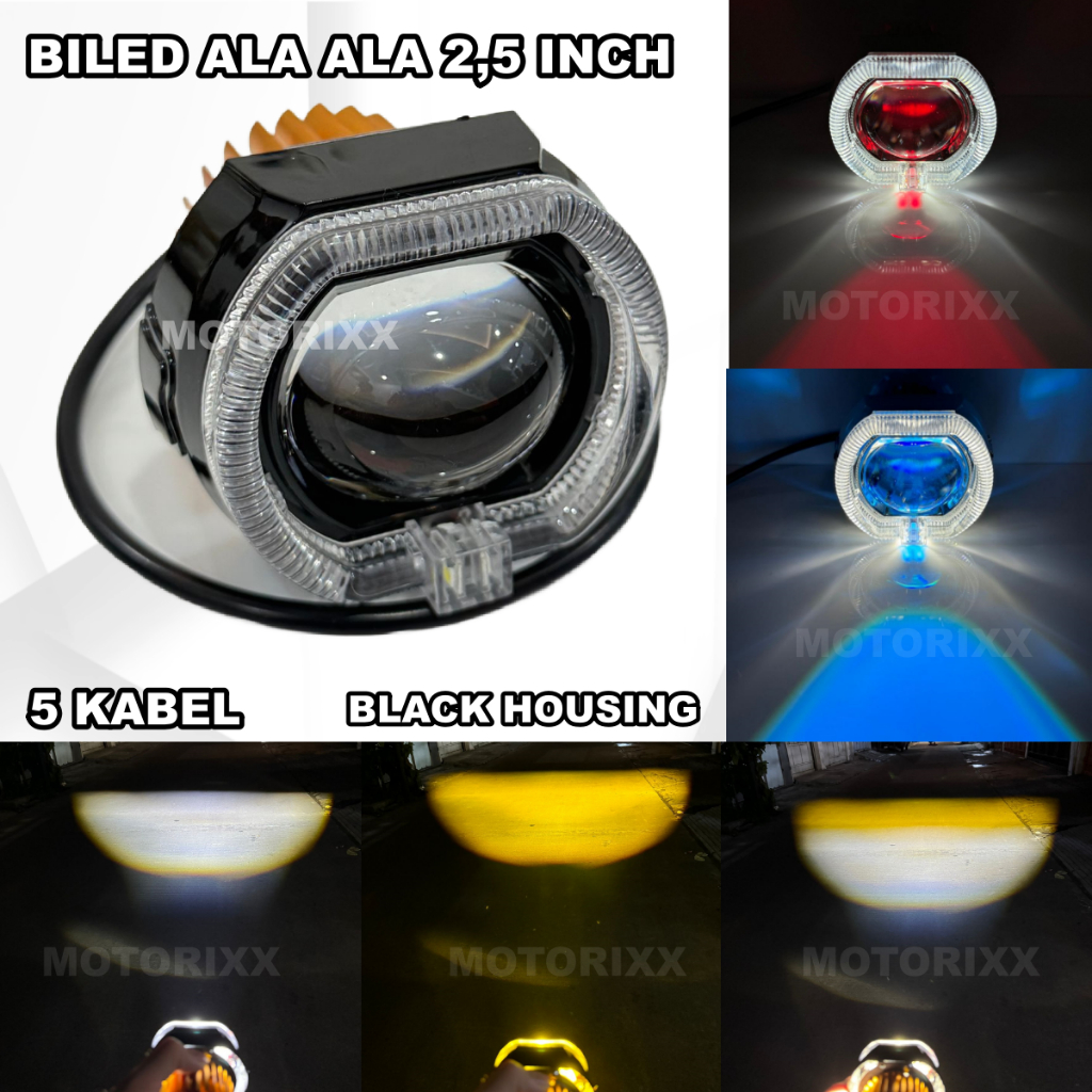 Jual Projie Biled Mini black series 2,5 inchi Mini 30 WATT Cut off ...