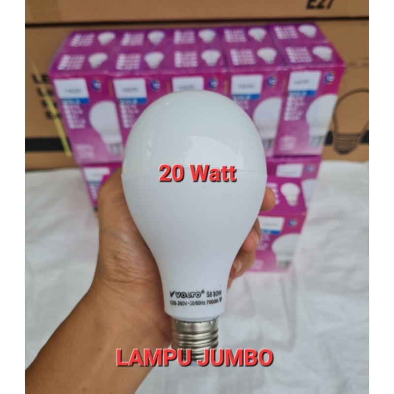 Jual LAMPU LED BULAT BOHLAM 30 WATT HEMAT ENERGI 88% AVERA | Shopee Indonesia