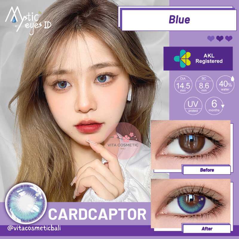 Jual MYSTICEYES SOFTLENS Lensa Premium Kontak soft lens mystique 14.0mm ...