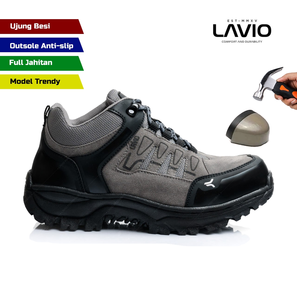 Jual Sepatu Safety Pria Lavio Elektra - Septy Shoes Kerja Proyek ...