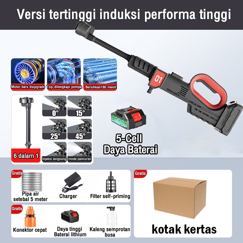 Jual Alat Cuci Motor Mobil 688V 250Bar Alat Cuci Mobil Alat Pembersih ...