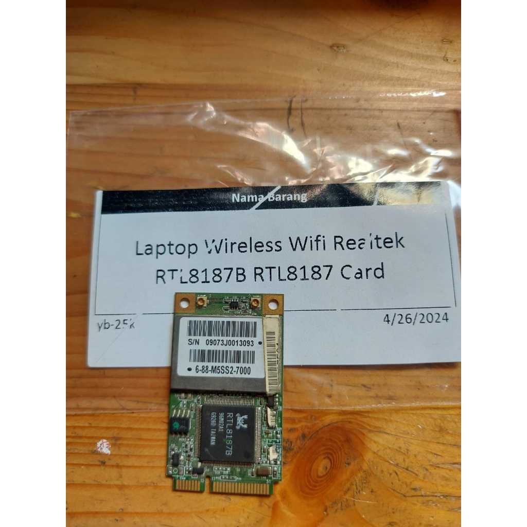Jual Laptop Wireless Wifi Realtek RTL8187B RTL8187 Card | Shopee Indonesia