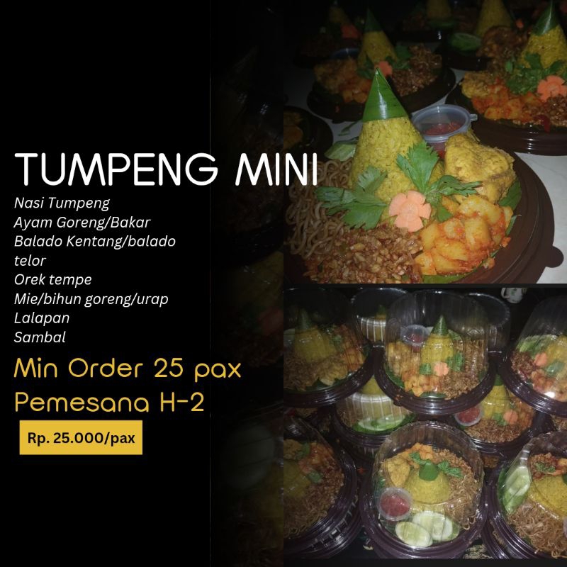 Jual Tumpeng mini untuk acara ulang tahun dll catering ulang tahun dll ...