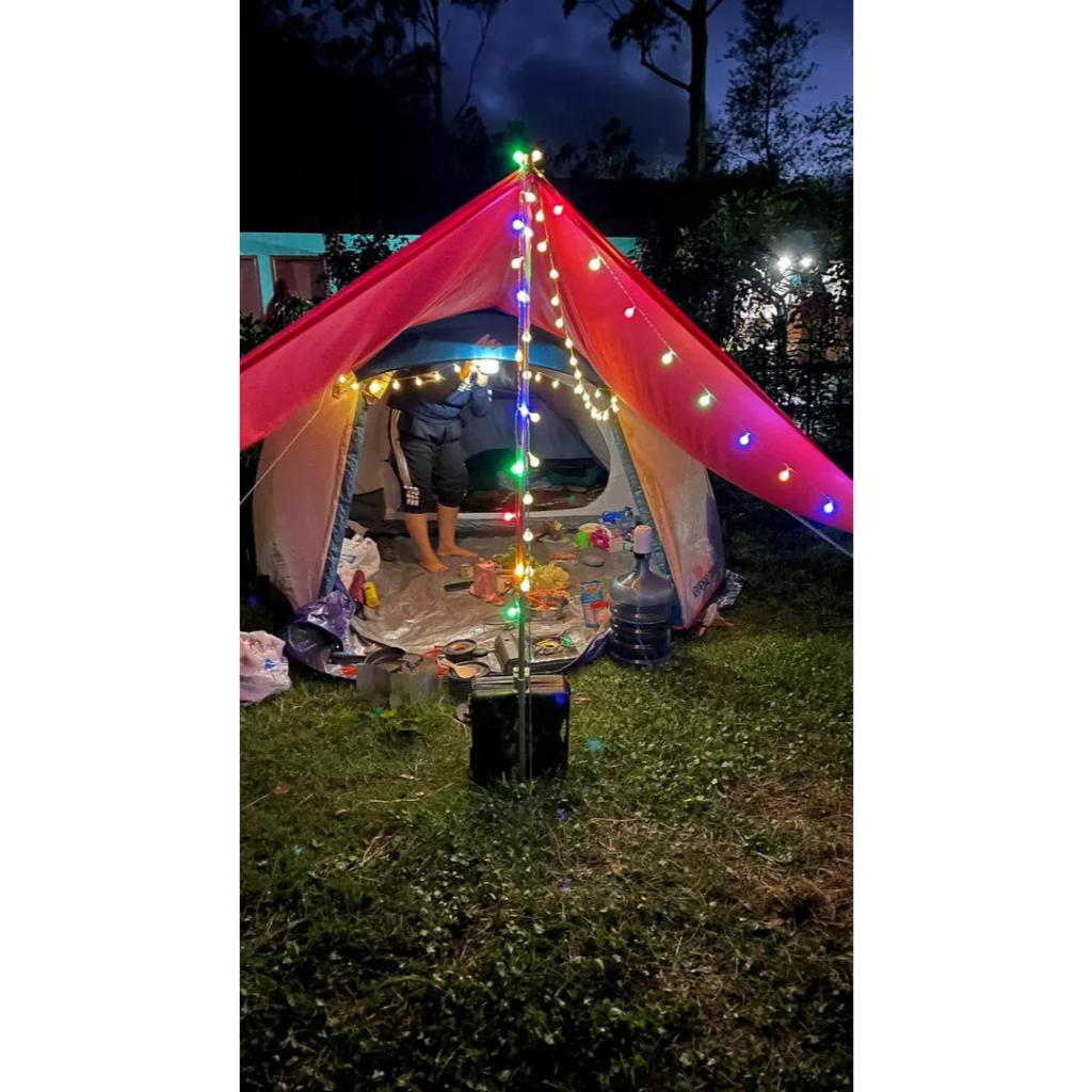 Jual Lampu Hias Tenda Glamping Mini String Camping Tent Light | Shopee ...