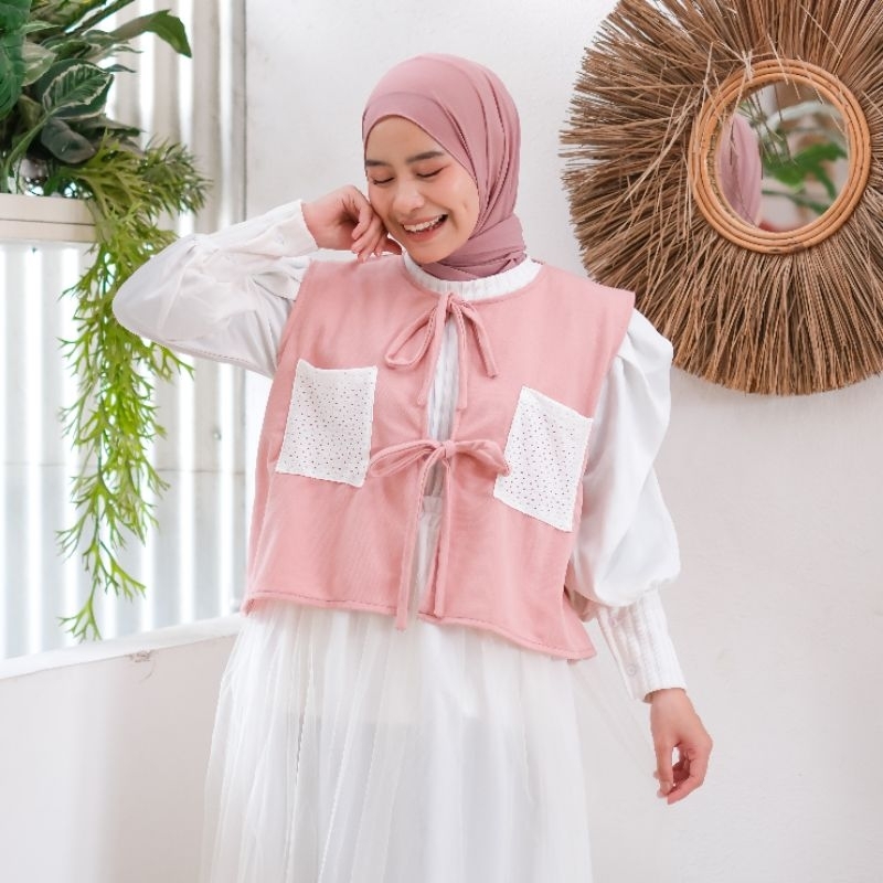Jual Maoutfit - Lilu Vest Tops | Outer Tali | Vest Kekinian | Vest ...