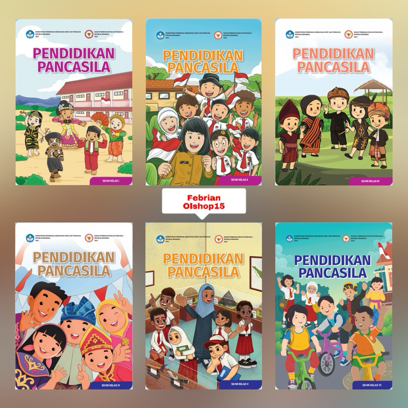 Jual BUKU PENDIDIKAN PANCASILA SD/MI KELAS 1 2 3 4 5 6 KURIKULUM MERDEKA KEMENTERIAN | Shopee ...