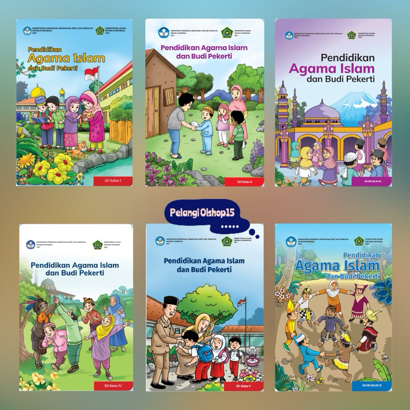 Jual BUKU AGAMA ISLAM DAN BUDI PEKERTI SD/MI KELAS 1 2 3 4 5 6 KURIKULUM MERDEKA KEMENTERIAN ...