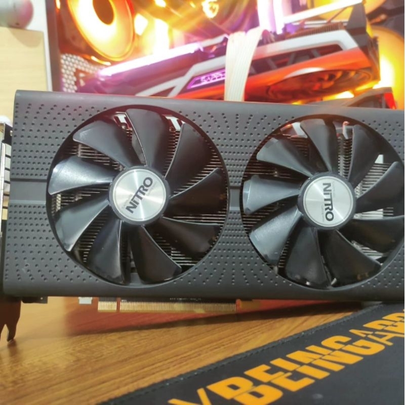 Jual VGA RX 580 RX 480 NITRO RX 570 8GB PERFORMA DIATAS GTX 1060 MODEL ...