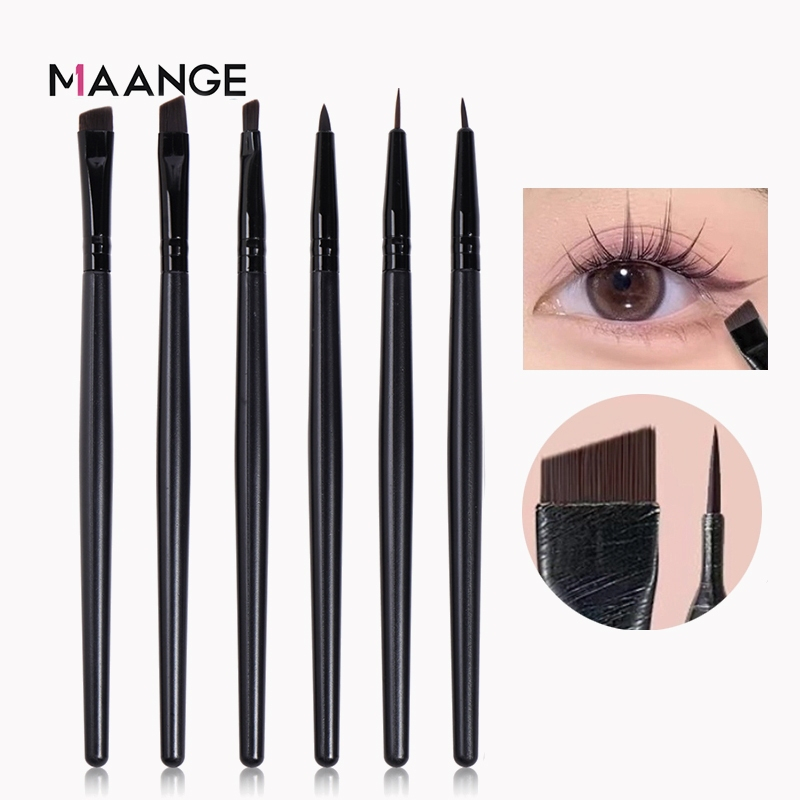 Jual MAANGE 6Pcs/Set Premium Kuas Eyeliner Miring Kuas Detail Brush ...