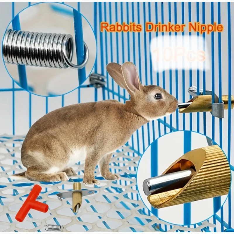 Jual Alat Minum Nepel Nipel Kelinci Rabbits Drinker Half Round Nipple ...