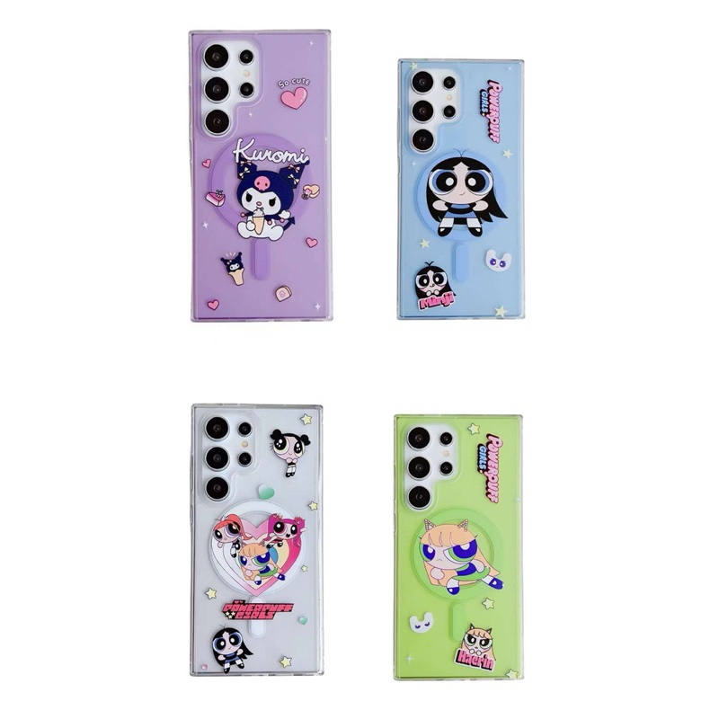 Jual New Magnetic Case Kuromi Sanrio Powerpuffgirl Powerpuff Girl ...