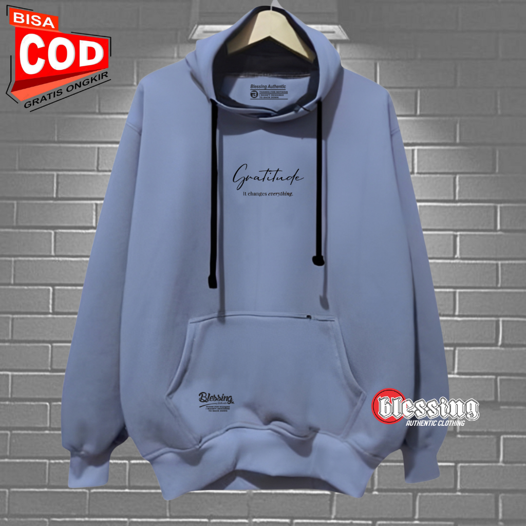 Jual Jaket Hoodie Pria Original Aesthetic Cod Hodie Distro Warna Abu ...