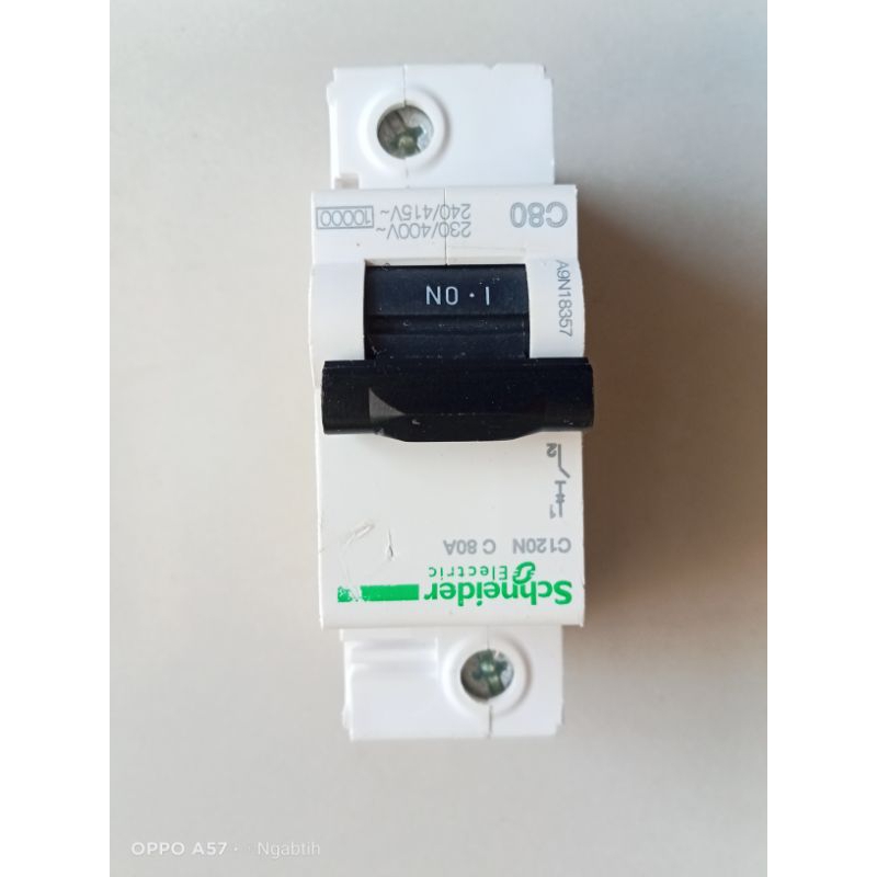 Jual MCB C120N 80a 1p (1phase) | Shopee Indonesia