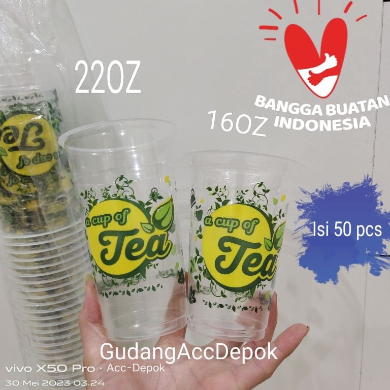 Jual Miliki sekarang GELAS ES TEA CUP TEH MANIS GELAS A CUP OF TEA ...