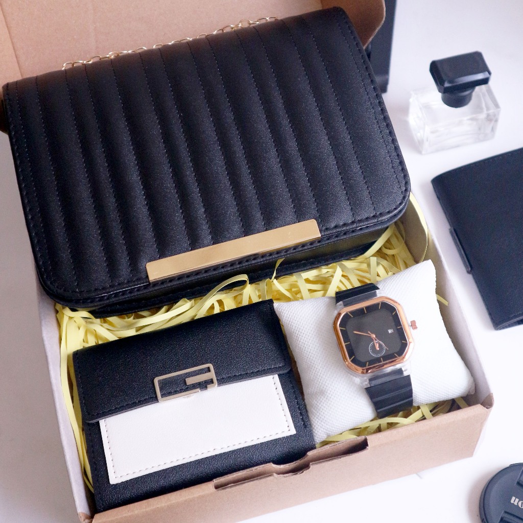 Jual Kado Tas Cewek Ulang Tahun Pacar Mewah Murah Set Box Hadiah ...