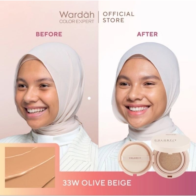 Jual WARDAH REFILL COLORFIT PERFECT GLOW CUSHION SPF33 PA++ | Shopee ...