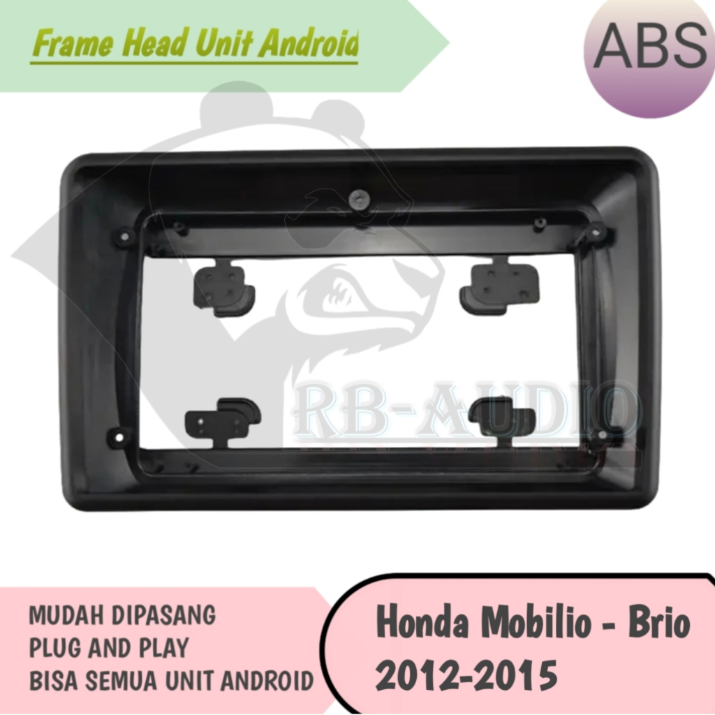 Jual Frame Head Unit Android For Honda Brio - Mobilio 2012-2015 9 inch ...