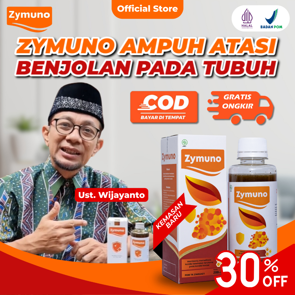 Jual Zymuno Bantu Hilangkan Benjolan Pada Tubuh Original 1 Botol ...