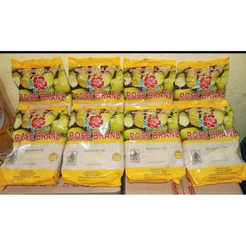 Jual Paket Gula Rosebrand 4KG (1Kg x 4) | Shopee Indonesia
