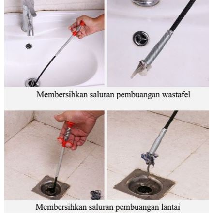 Jual Kawat Pencapit Kotoran Saluran Washtafel WC Ledeng Yang Mampet / Alat Pembersih saluran ...