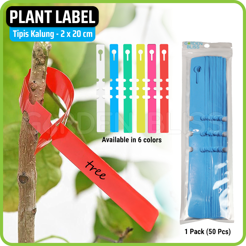 Jual 1 Pack (50 Pcs) - Plant Label Name Tag - Label Penanda Tanaman ...