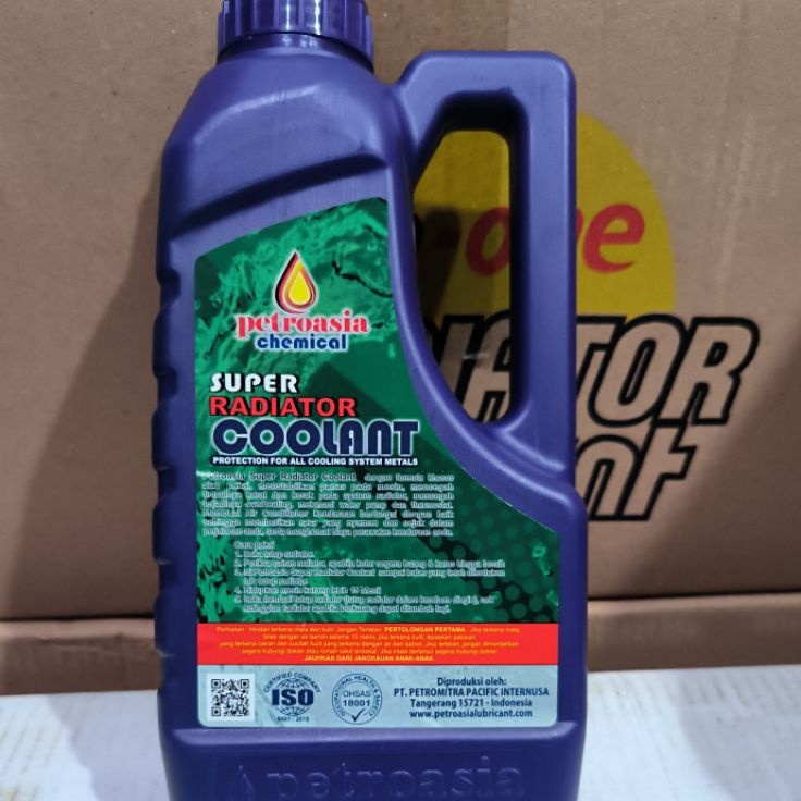 Jual Petroasia Super Radiator Coolant 1L ( Cairan Radiator ) | Shopee ...