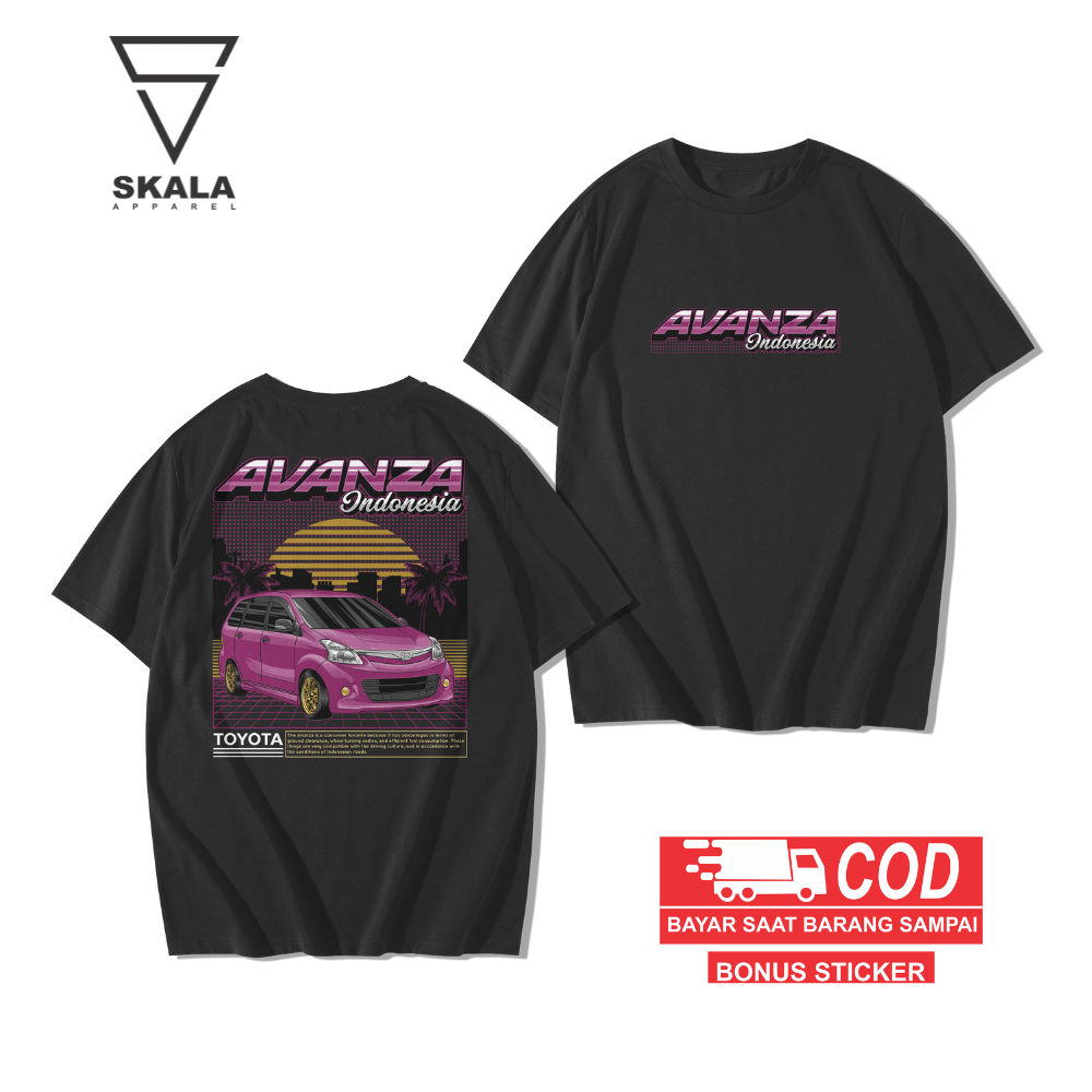 Jual Kaos Skala Remaja Dan Dewasa Unisex Pria wanita Desain Otomotif ...