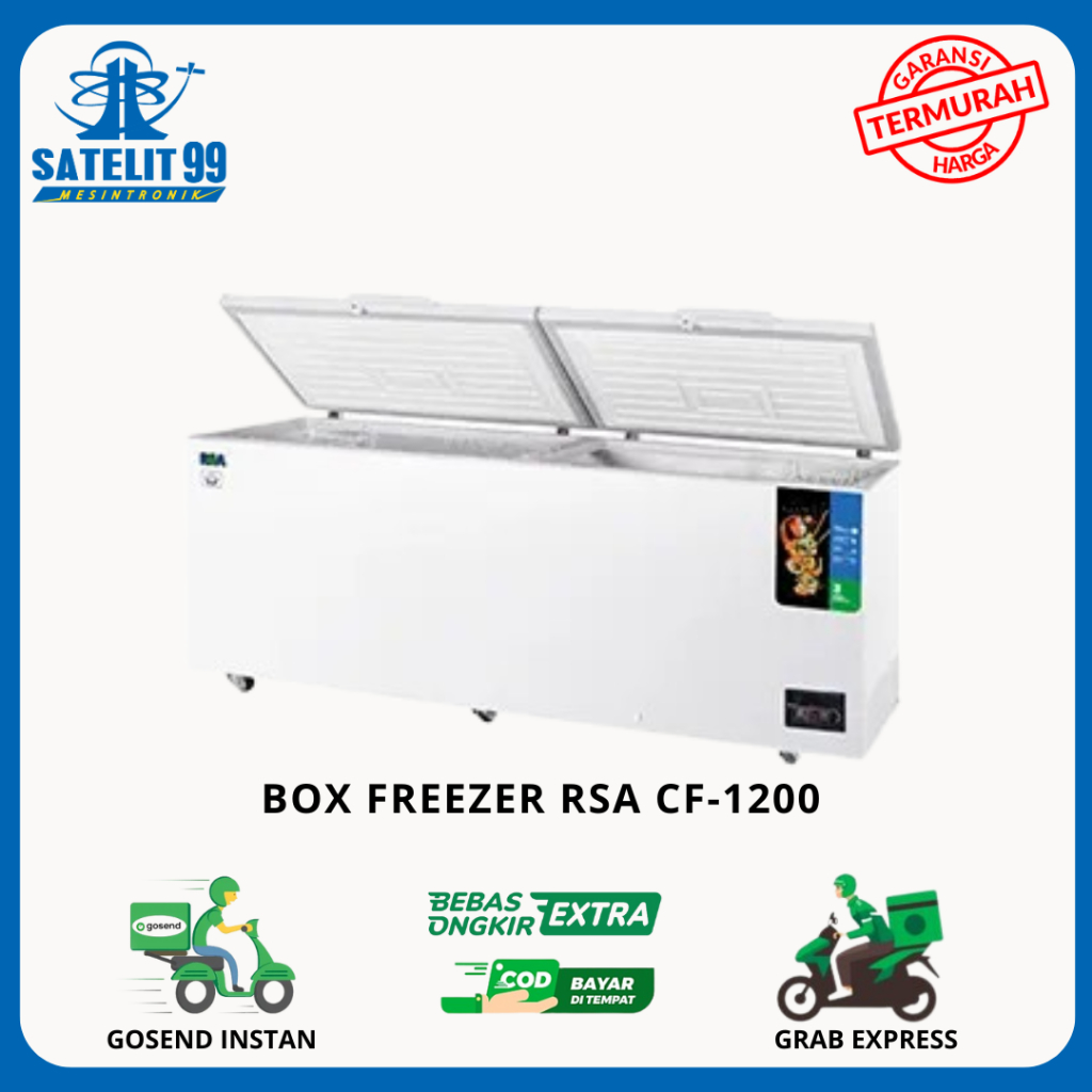 Jual Chest Freezer 1050 Liter RSA CF-1200 | Shopee Indonesia