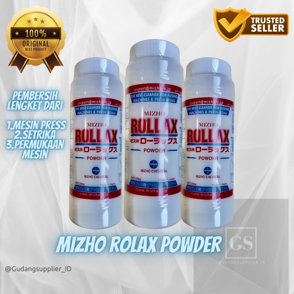 Jual ROLLAX POWDER MIZHO - bubuk pembersih | Shopee Indonesia