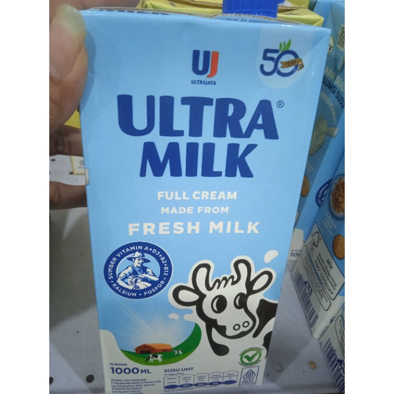 Jual Ultramilk 1 liter putih | Shopee Indonesia