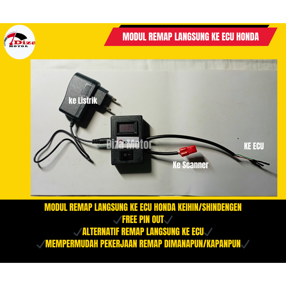 Jual MODUL ALAT REMAP LANGSUNG KE ECU HONDA ECU KEIHIN & SHINDENGEN ...