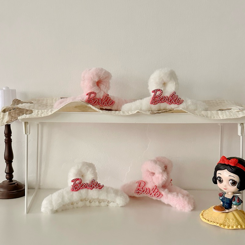 Jual SONNATA. Barbie hair claw. ——— barbie themed hair claw in cute ...
