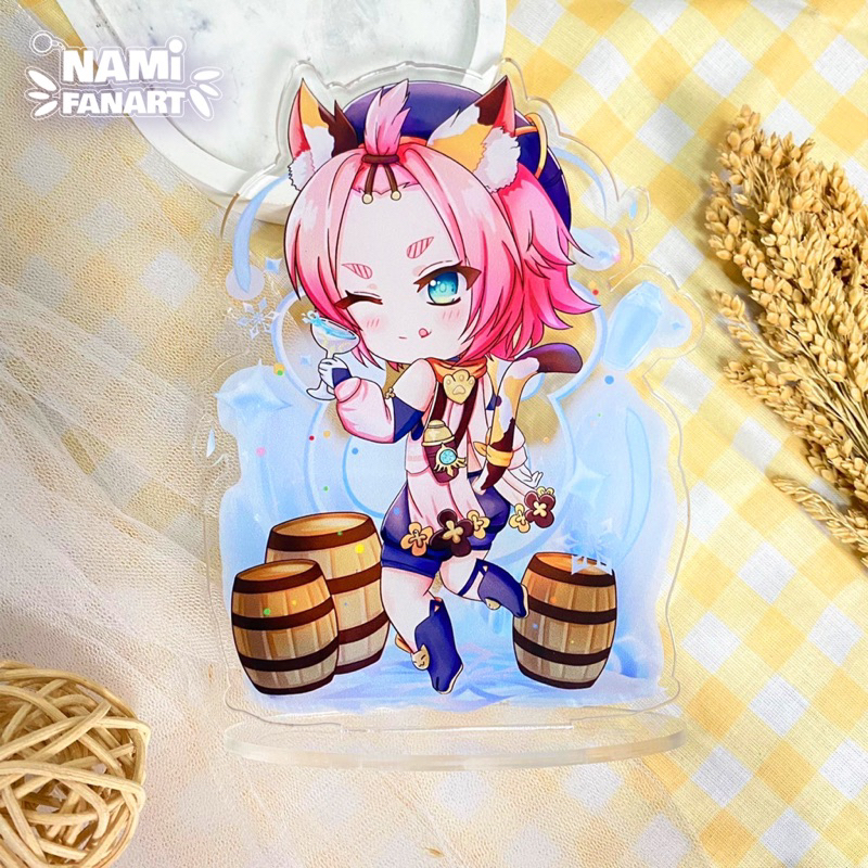 Jual Genshin Impact Diona Standee Standing Akrilik Anime Merchandise ...