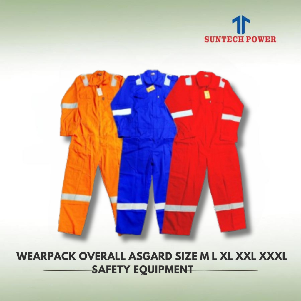 Jual Wearpack Overall Terusan Asgard Size M L XL XXL XXXL Baju Kerja Safety | Shopee Indonesia