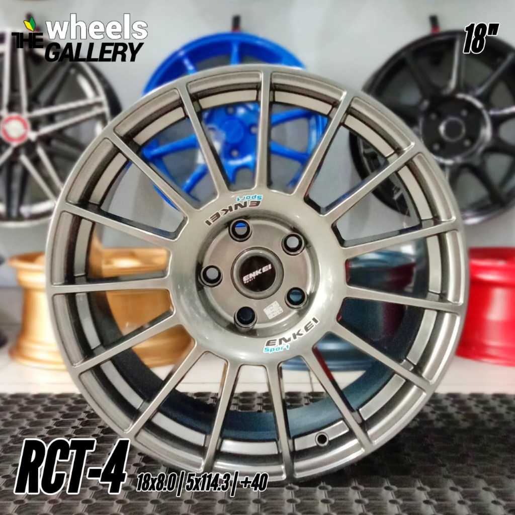 Jual Velg Mobil Only Rh Wheels RCT4 18" 5x114.3 By RH Wheels | Shopee ...