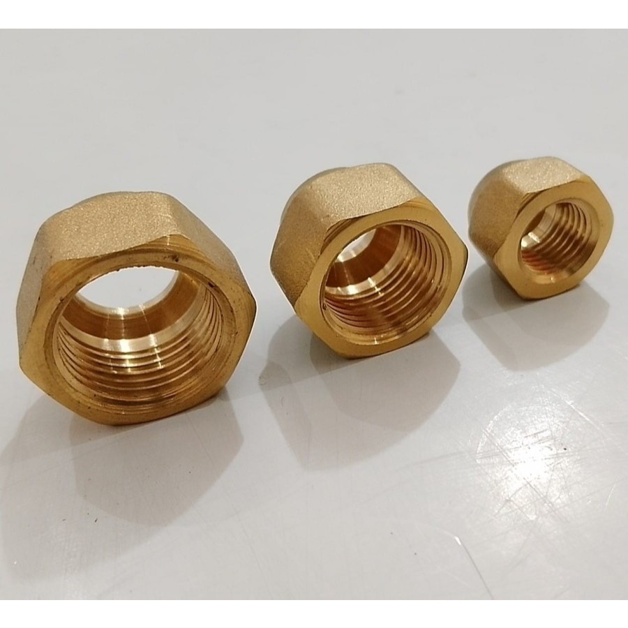 Jual NUT NEPEL 1/2 INCH NUT PIPA TEMBAGA NUT AC | Shopee Indonesia