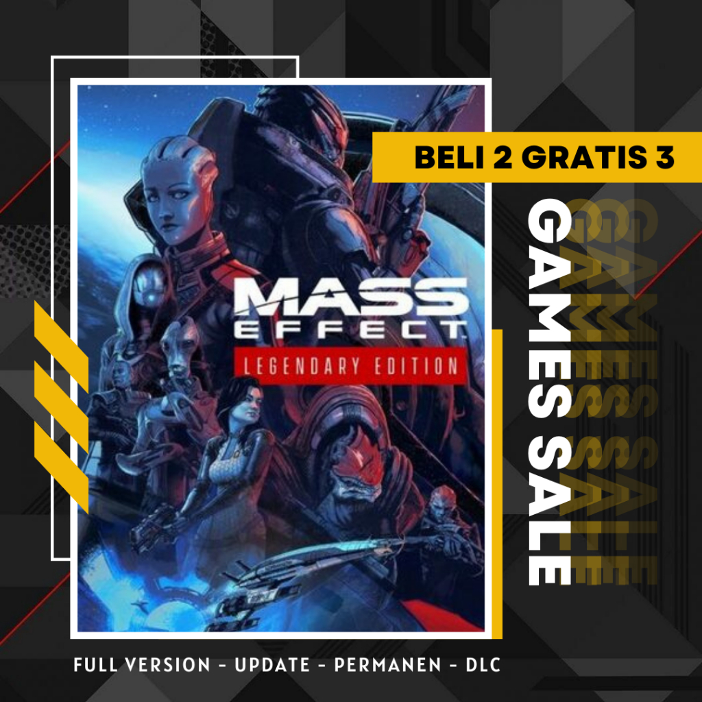 Jual MASS EFFECT LEGENDARY EDITION - GAME PC - GAME LAPTOP - PC GAMES ...