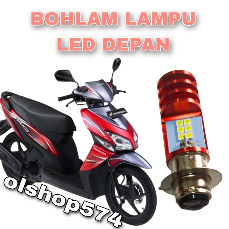 Jual Lampu Led Depan Motor Vario 110 Karbu FI Beat Karbu Fi Injection ...