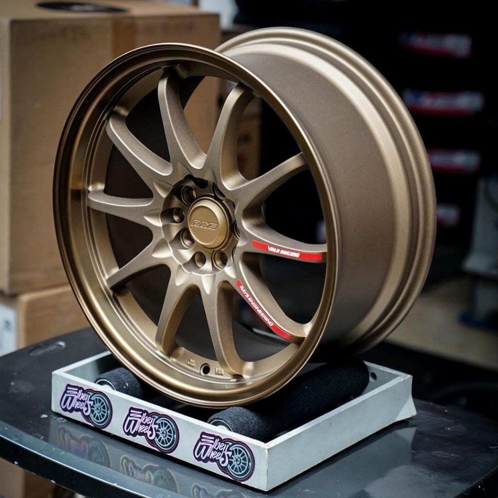 Jual Velg Racing Mobil VOLK RAYS CE28 Ring 17 PCD 5x114 Lebar 8 ET 42 Matte Bronze (4 Velg ...