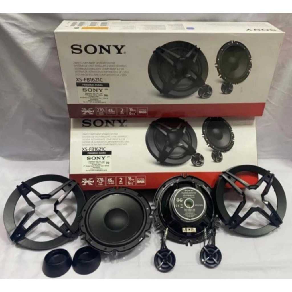 Jual Speaker Split 2 Way Sony XS-FB1621C - Sony Original - V3i Auto Shoppe | Shopee Indonesia