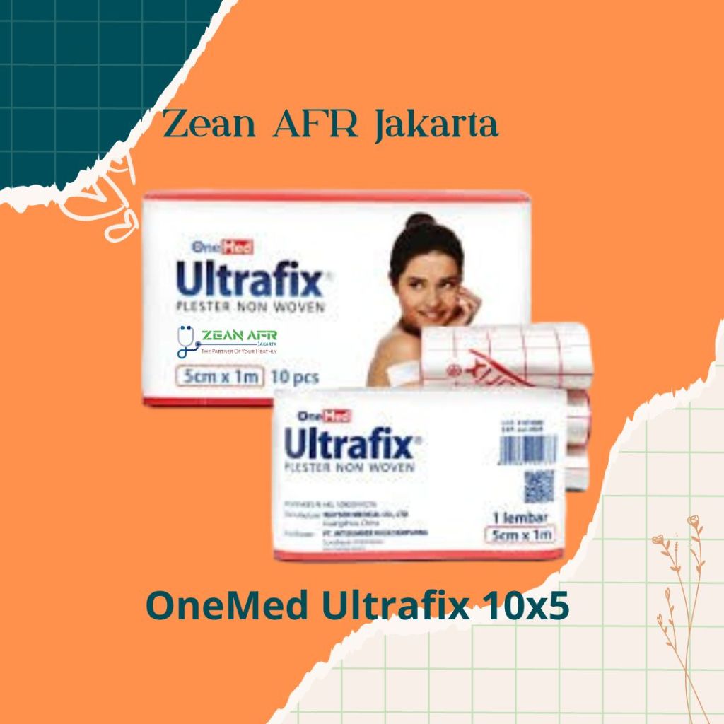 Jual Onemed ultrafix 10X5 / Plester Penutup Luka 10cm x 5mm | Shopee ...