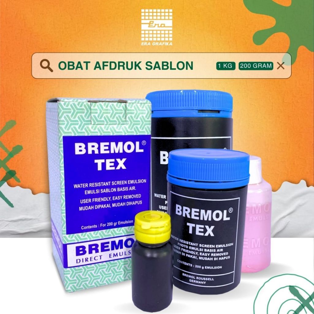 Jual OBAT AFDRUK SABLON | BREMOL TEX | Shopee Indonesia