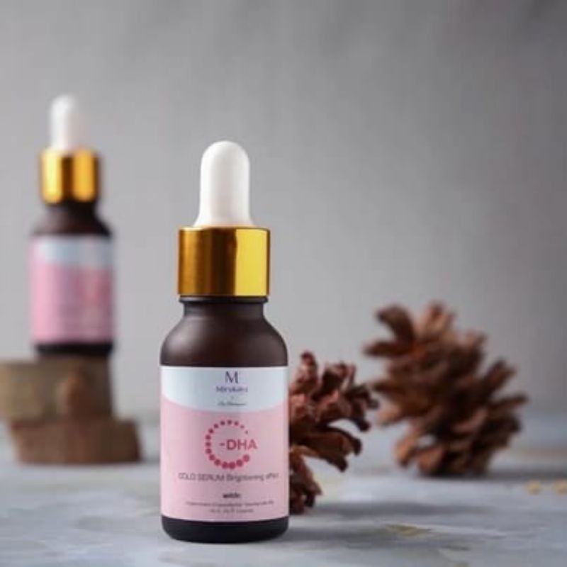 Jual Mirukaku -DHA Glod Serum Brightening Effect 15ml | Shopee Indonesia