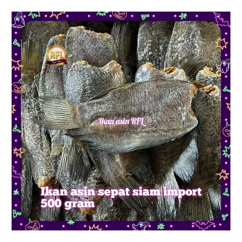 Jual ikan asin sepat siam import / gurami super 500gram | Shopee Indonesia