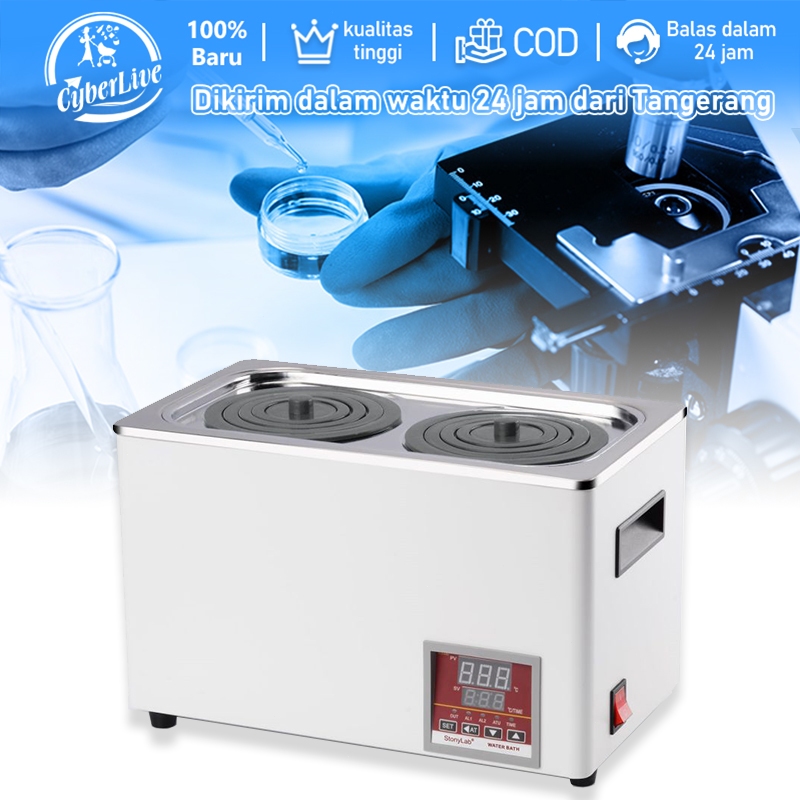 Jual Water Bath 2 Holes Digital Waterbath Thermostatic 7L | Shopee ...