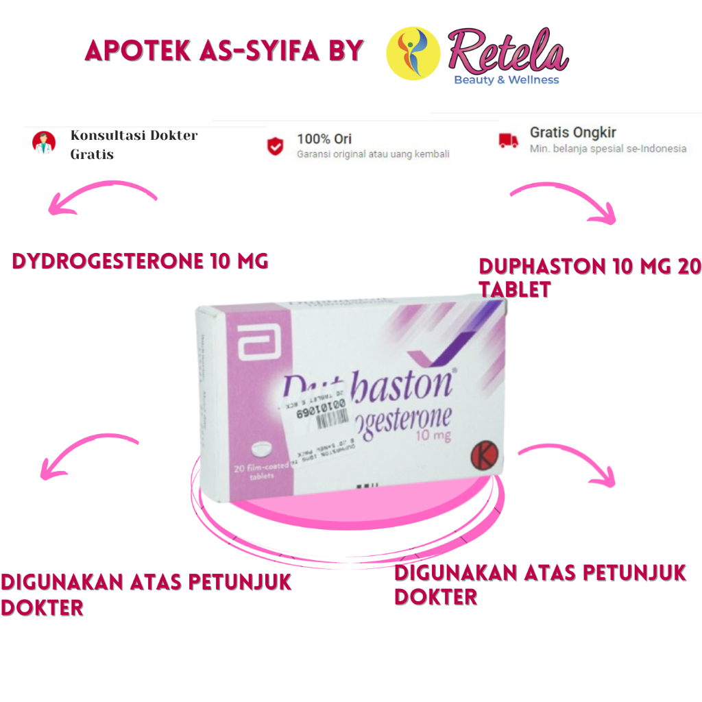 Jual Duphaston 10 mg 1 Tablet | Shopee Indonesia